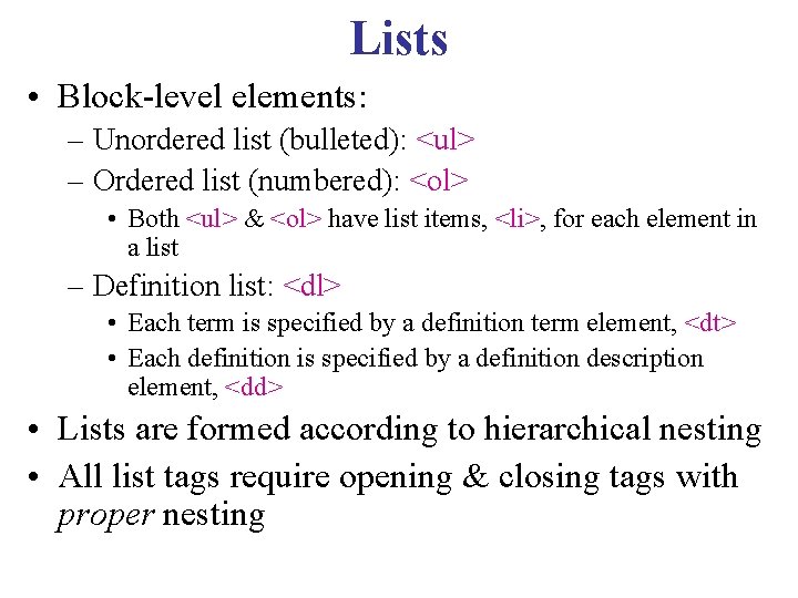 CSE 102 Introduction to Web Design and Programming