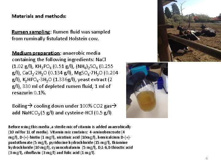 July 2014 Possible interactions between Bacteria and Methanogens
