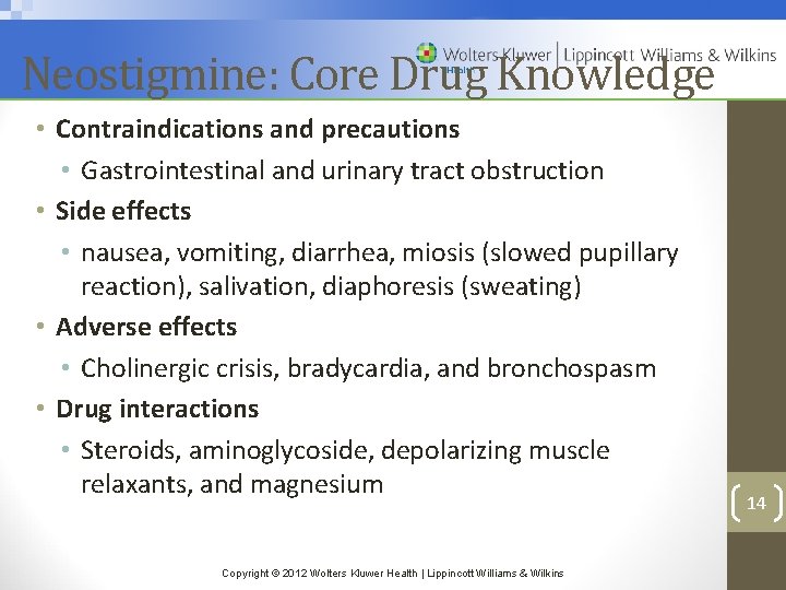 DRUGS AFFECTING MOBILITY MUSCLE SPASMS SPASTICITY AND LOSS