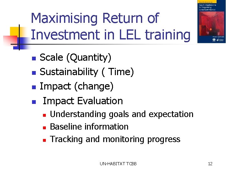 The Local Elected Leadership LEL Series Key Competencies