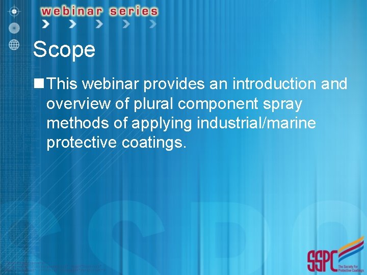 Applying Plural Component Spray Presented By Art Webb