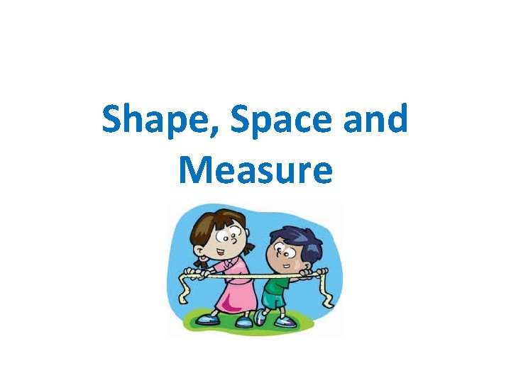 Number Maths in the EYFS is split into