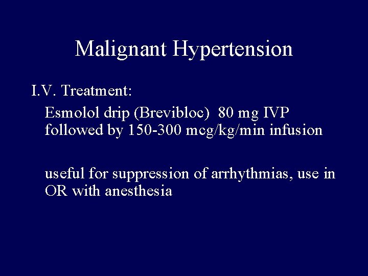 HYPERTENSION Background for understanding the Hypertension literature Case