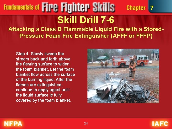 7 Portable Fire Extinguishers Skill Drills 7 Objectives