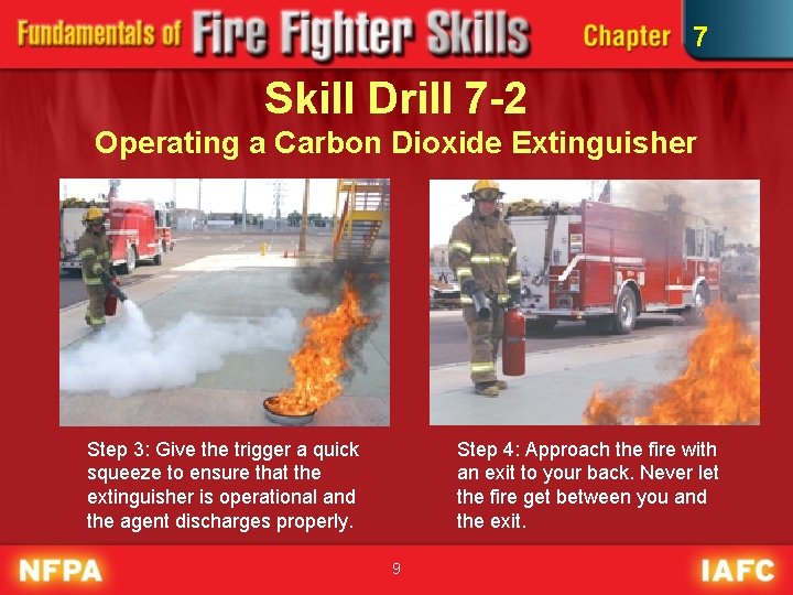 7 Portable Fire Extinguishers Skill Drills 7 Objectives