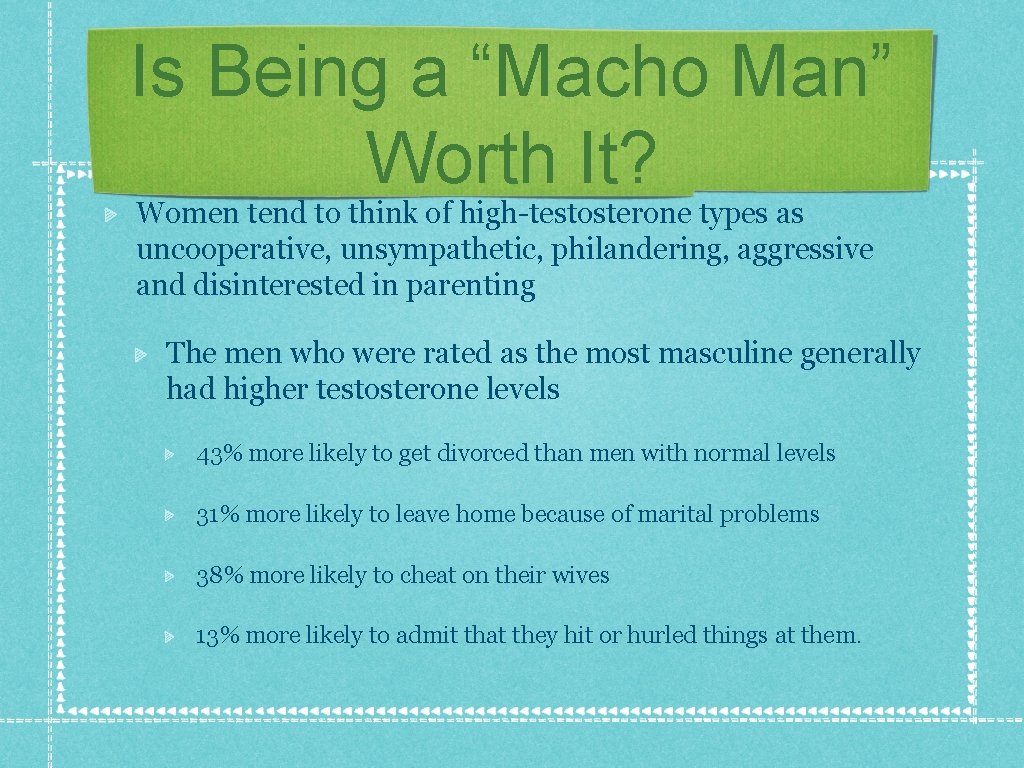 Why Women Dont Want Macho Men Article written