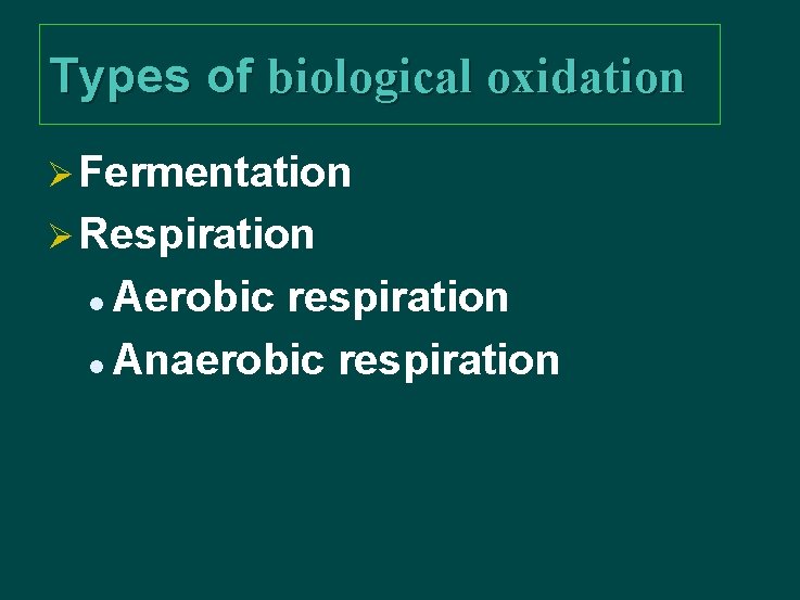 Chapter 7 Microbial Metabolism FFY CONTENT An Overview