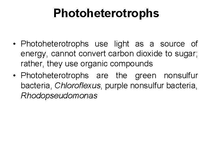 Nutritional Patterns Among Living Organisms Microbes are distinguished