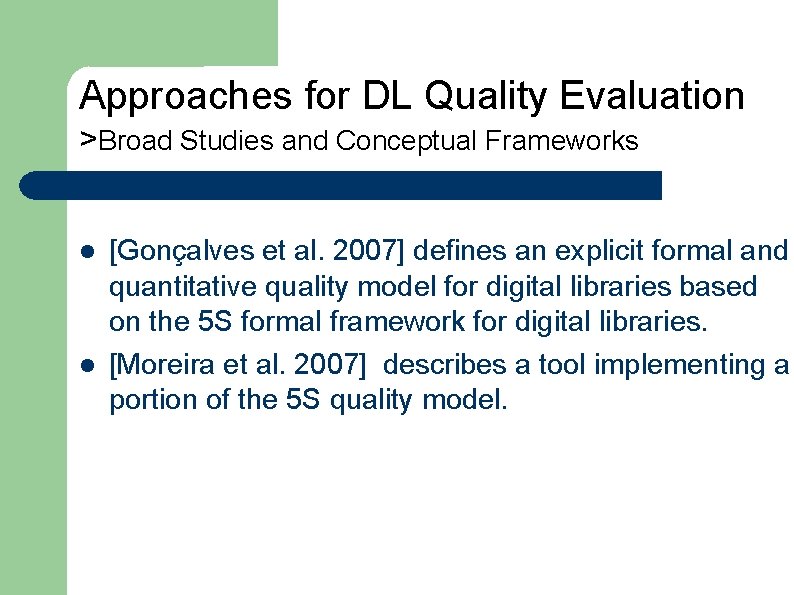 Towards a Reference Quality Model for Digital Libraries