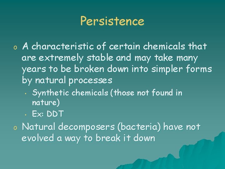 Chapter 7 Human Health and Environmental Toxicology Overview
