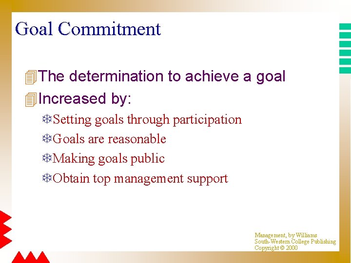 Chapter 4 Planning Management by Williams SouthWestern College