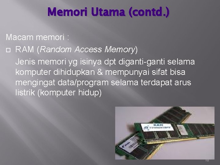 SISTEM INFORMASI Desain Sistem Informasi Bab Kebutuhan Hardware