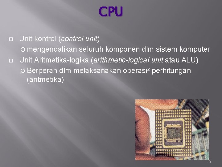 SISTEM INFORMASI Desain Sistem Informasi Bab Kebutuhan Hardware
