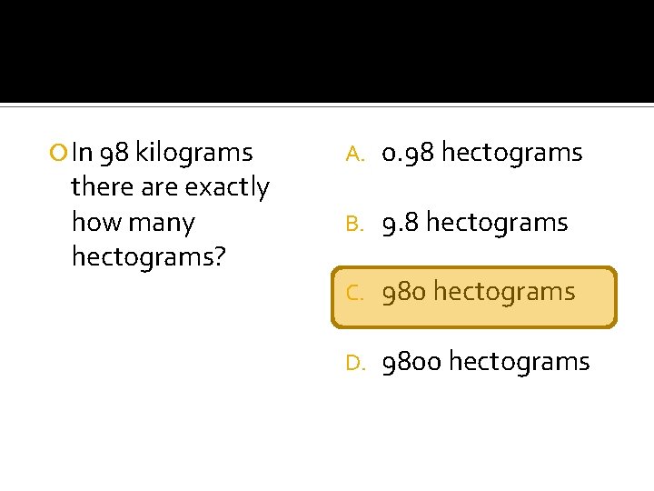 Do you remember the helpful acronym about King