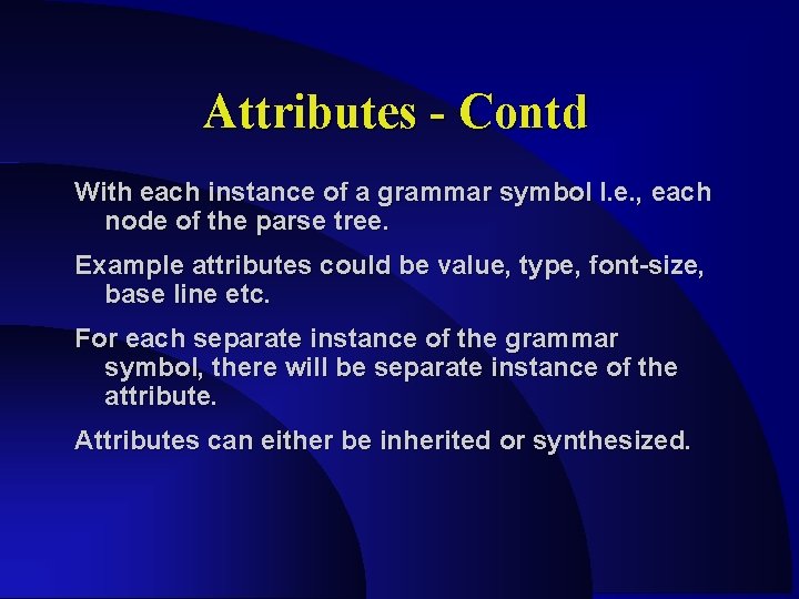 SyntaxDirected Definitions and Attribute Evaluation 66 648 Compiler