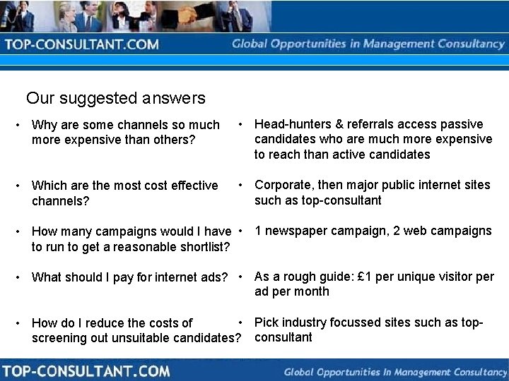 Picking The Right Recruitment Channels For Consultancy A