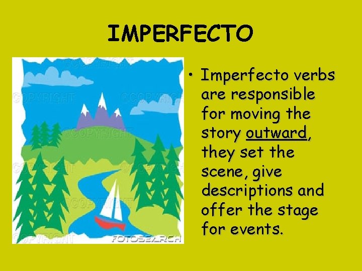 PRETERITO O IMPERFECTO A SURVIVORS GUIDE TO CHOOSING