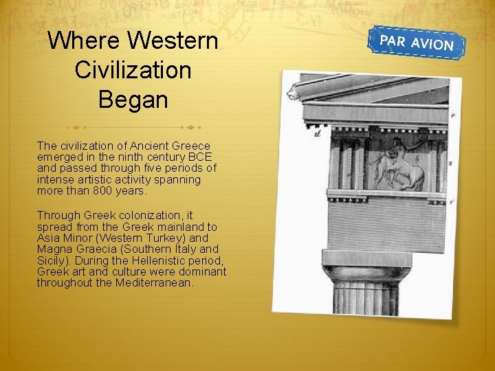 Ancient Greece Much more than the Olympics Art