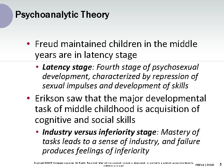 10 Middle Childhood Social and Emotional Development Copyright