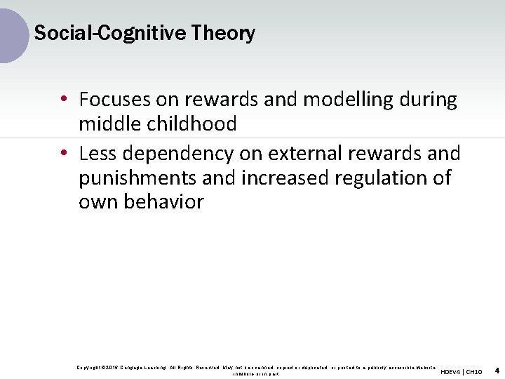10 Middle Childhood Social and Emotional Development Copyright