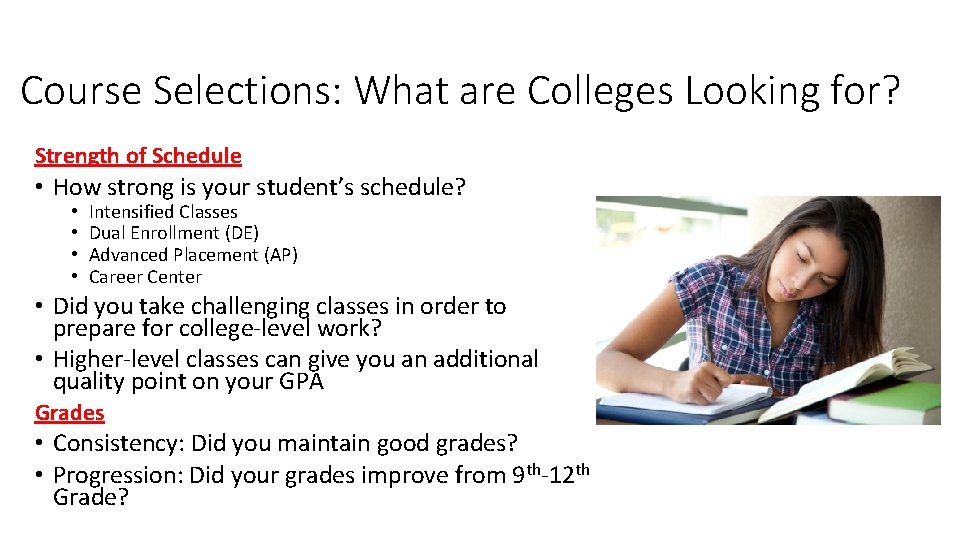 Academic Planning Overview Wakefield High School Counseling Department