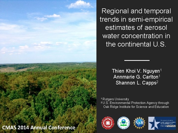 Regional and temporal trends in semiempirical estimates of