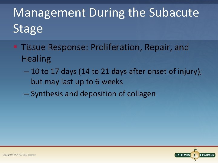 Soft Tissue Injury Repair and Management Chapter 10