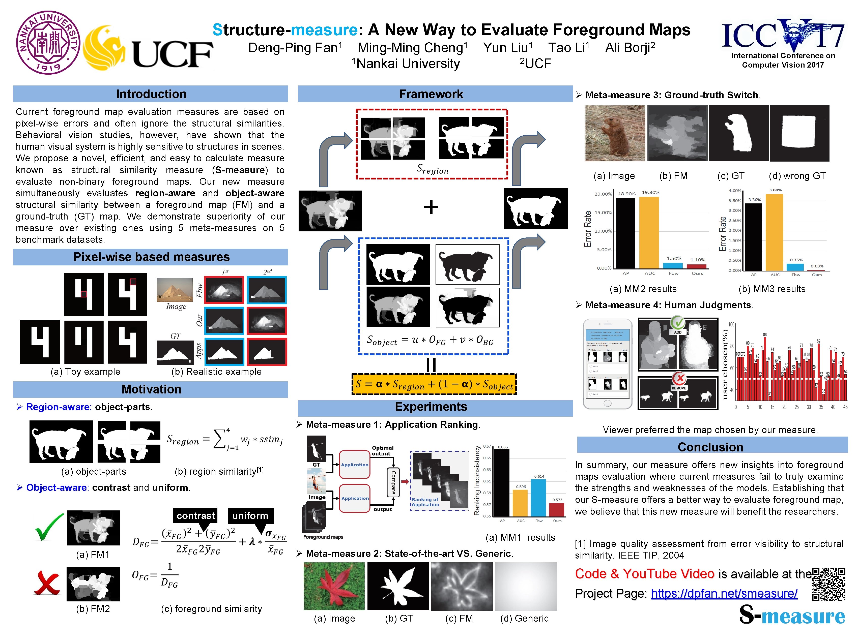 Structuremeasure A New Way to Evaluate Foreground Maps