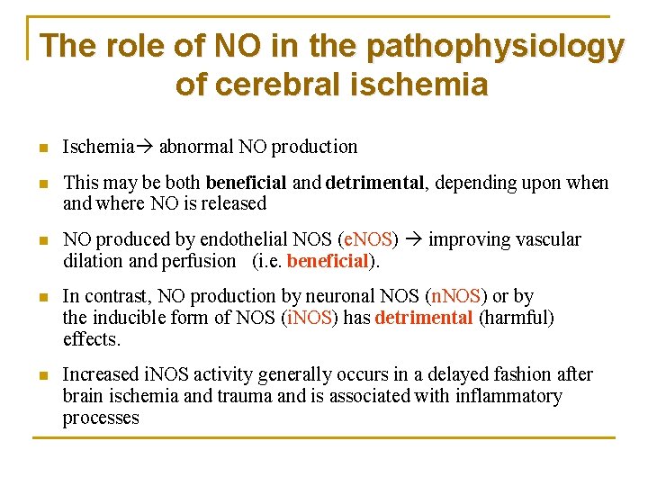 Pathogenesis of Cerebral Infarction at Cellular Molecular Levels