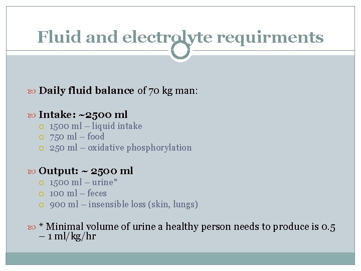 Body Fluids Balance MOHAMED O EZWAIE MD ASSOCIATE