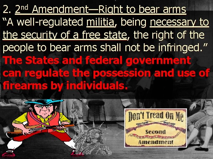 THE BILL OF RIGHTS Bill of Rights Learning