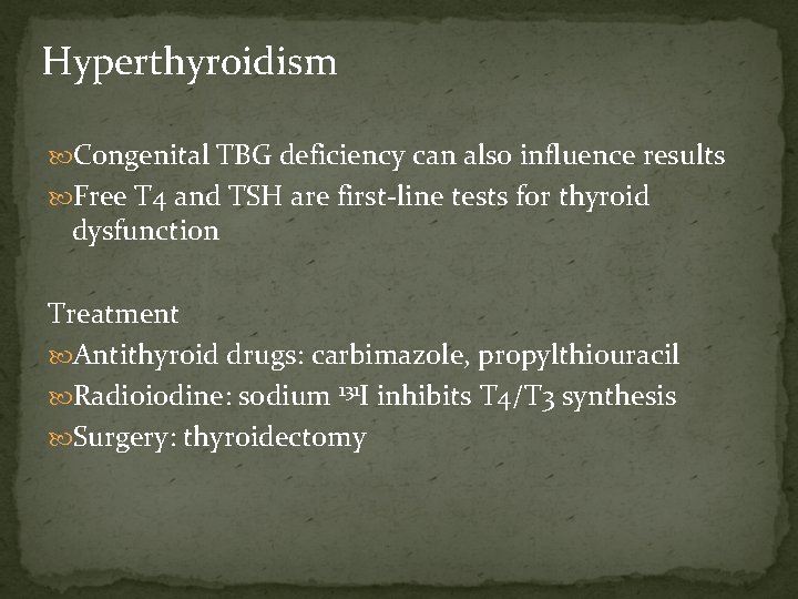Biochemistry of Thyroid Hormones and Thermogenesis Endocrine Block