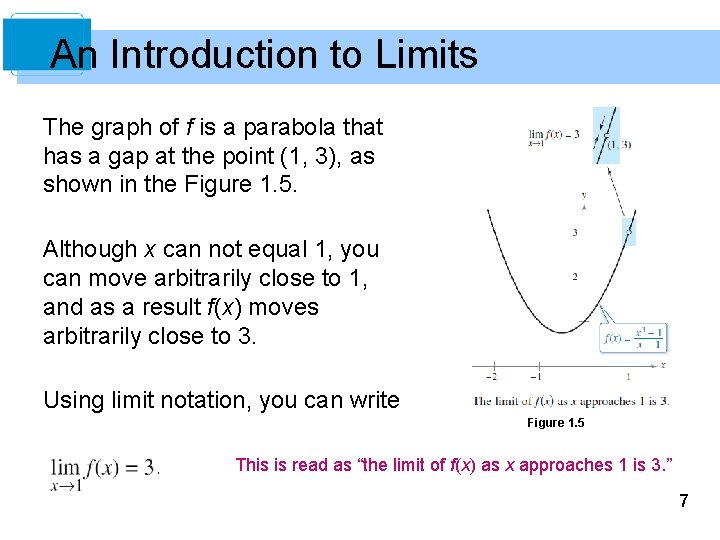 Limits and Their Properties Copyright Cengage Learning All
