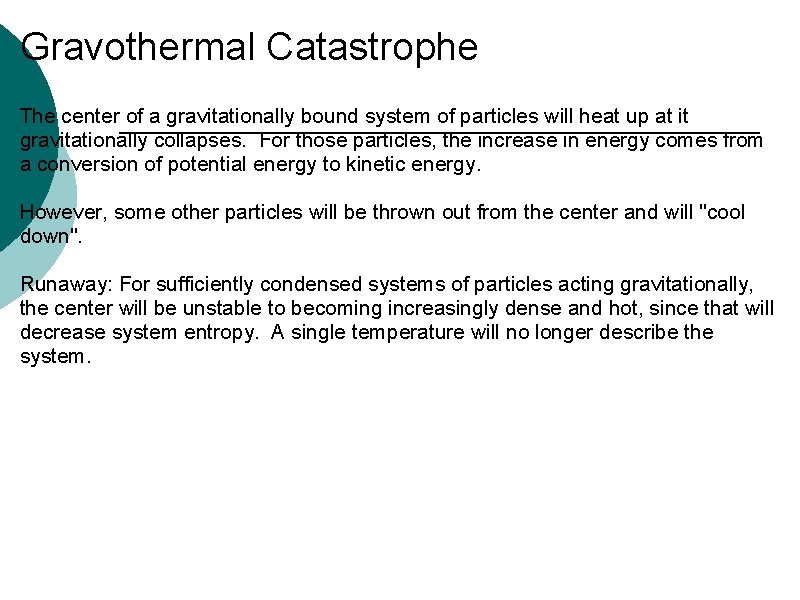 Potpourri Gravity by Robert Nemiroff Michigan Technological University
