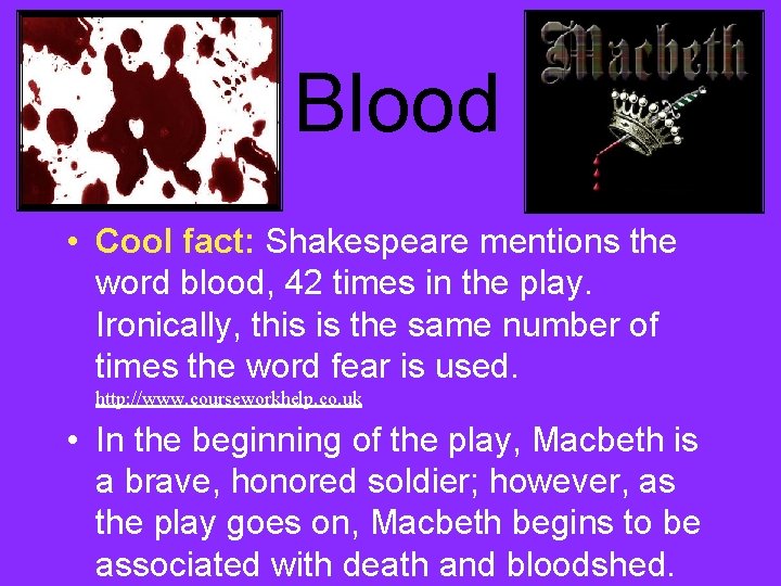 Agenda for January 23 2008 Macbeth Act IV