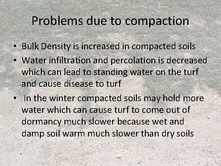 SOIL COMPACTION What is Soil Compaction What is