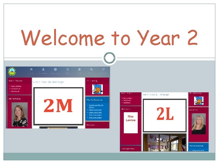 Welcome to Year 2 Our Classroom Pegs Trays