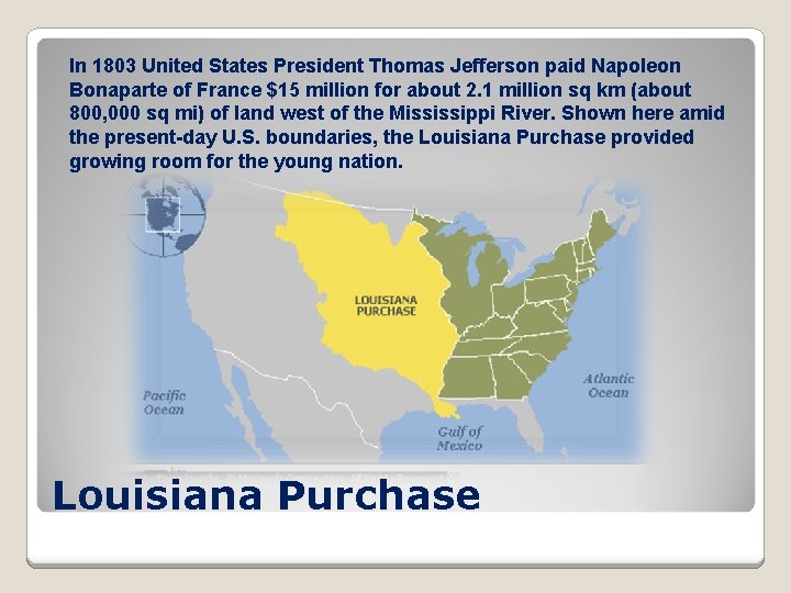 Thomas Jefferson 3 rd president of the United