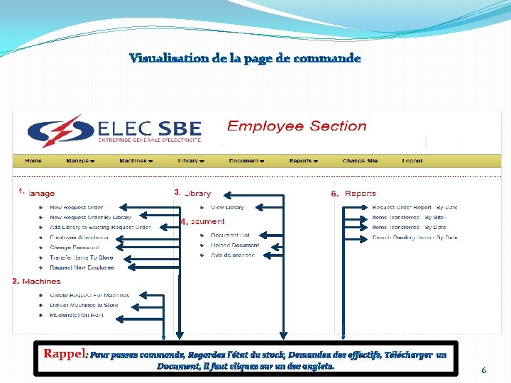 Petit guide dutilisation du site internet www elecsbe