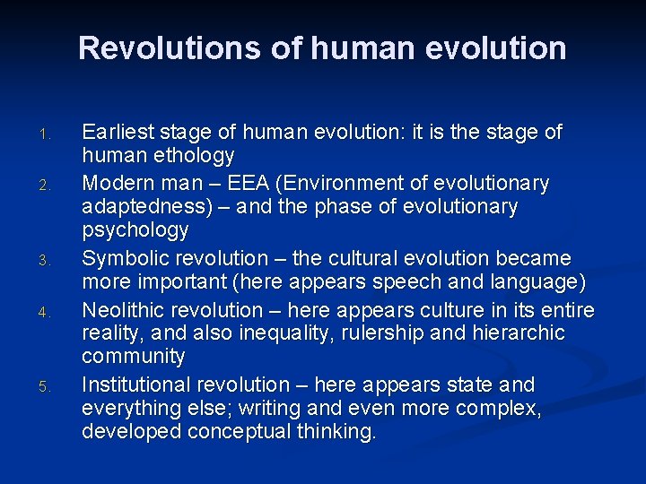 Civilizations and world religions 1 Lecture The framework