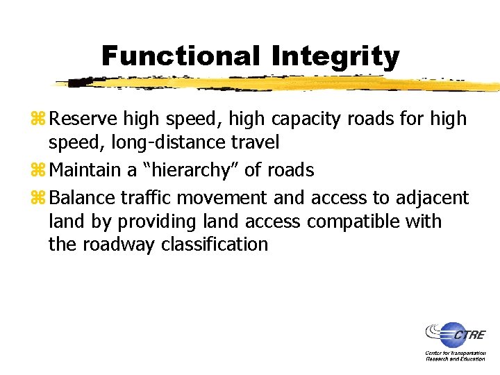 The Benefits and Impacts of Roadway Access Management
