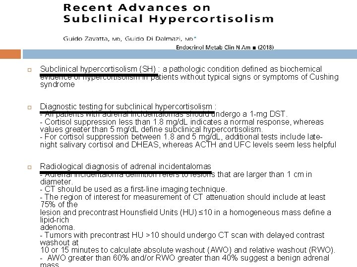 IN THE NAME OF GOD BILATERAL ADRENAL HYPERPLASIA