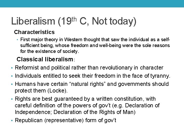 THE CONSERVATIVE ORDERCHALLENGES OF REFORM 1815 1832 Liberalism