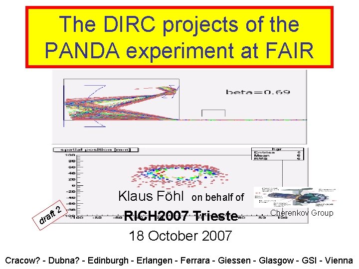 The DIRC projects of the PANDA experiment at
