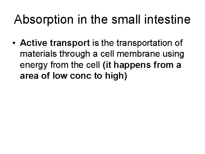 Digestive System Diet SBI 3 U 9 5