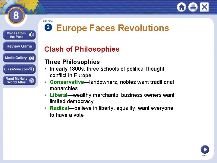 Nationalist Revolutions Sweep the West 1789 1900 Inspired