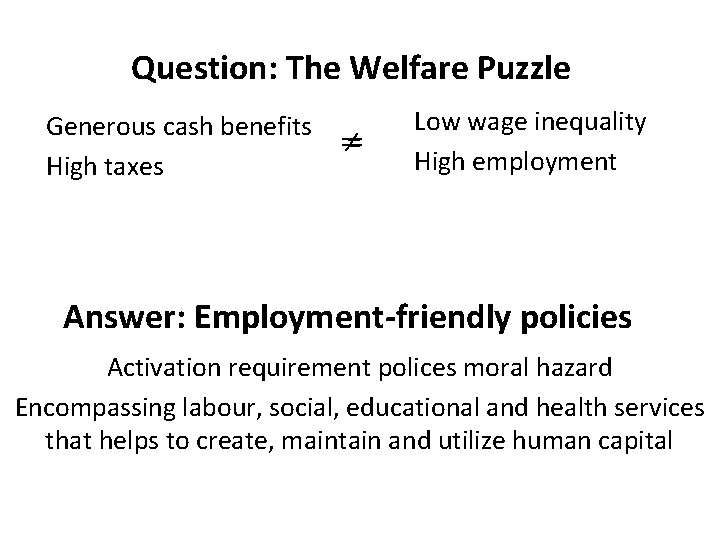 Nordic Welfare A DIY Guide Jon Kvist Centre