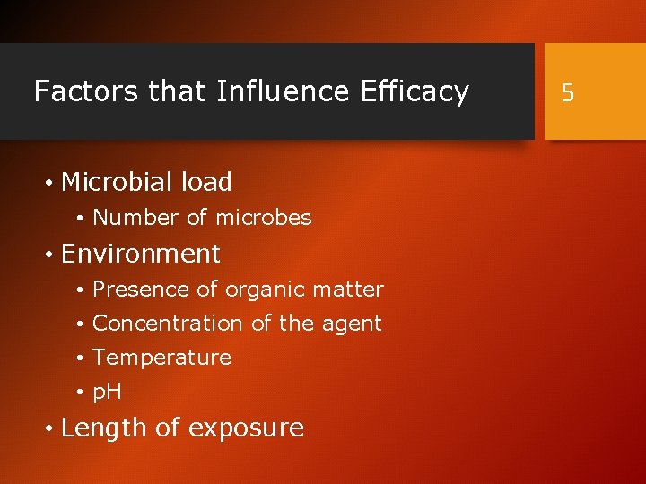 Control of Microbial Growth Disinfectants and Antiseptics 1