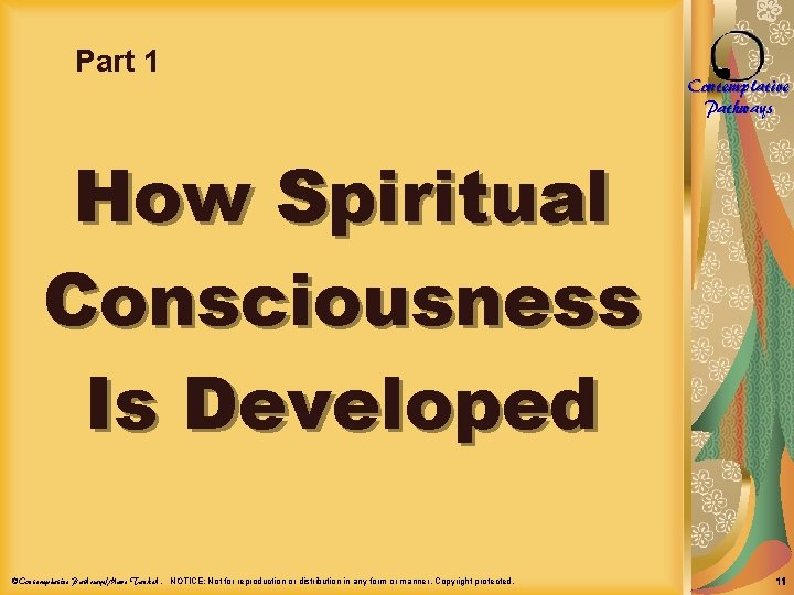 LIVING THE MYSTICAL LIFE Lessons on Contemplative Meditation