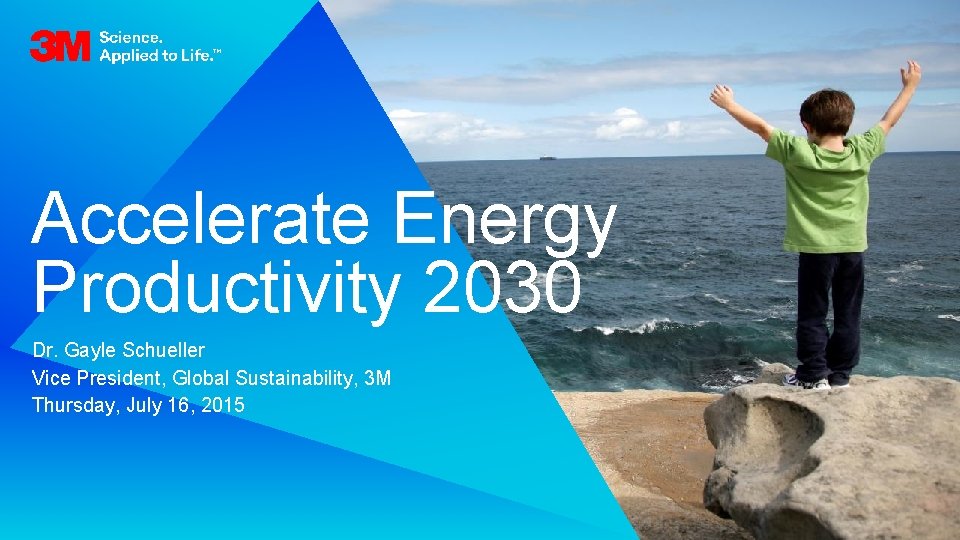 Accelerate Energy Productivity 2030 Dr Gayle Schueller Vice